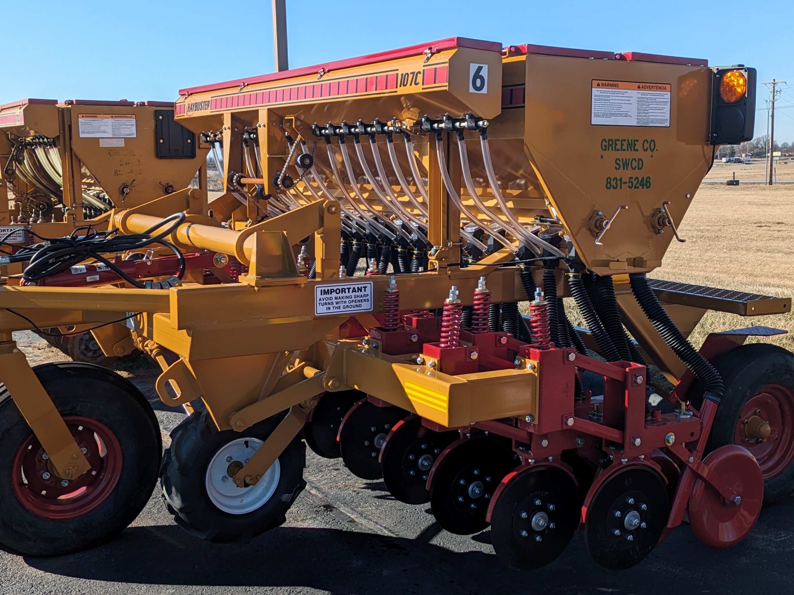 10' Haybuster No-Till Warm Season Grass Drill | Missouri Soil and Water